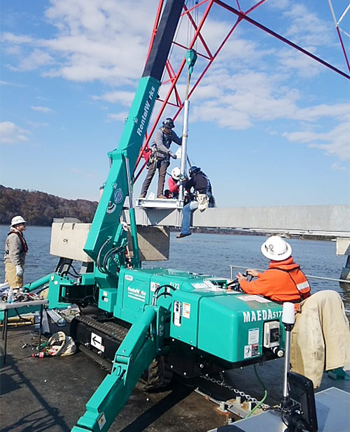 MAEDA Customer Experiences - MAEDA Mini Cranes