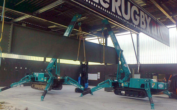 Mini Crane Applications - MAEDA Mini Cranes