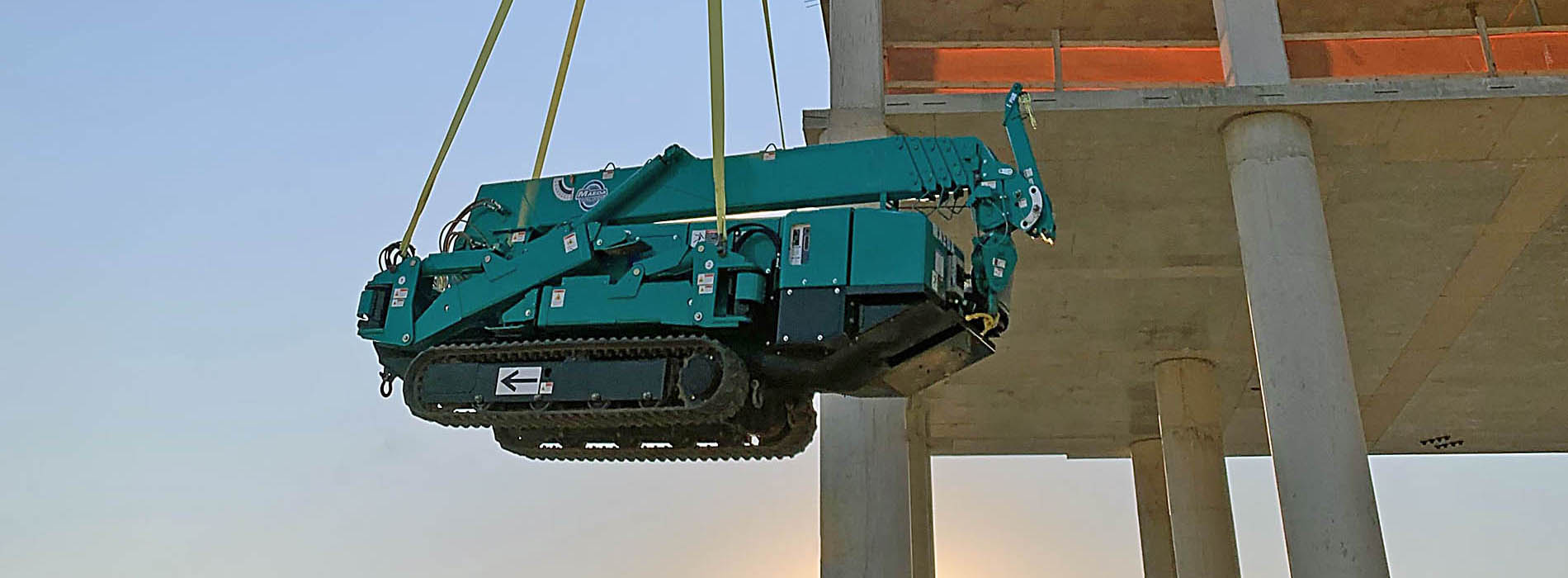 MAEDA Customer Experiences - MAEDA Mini Cranes