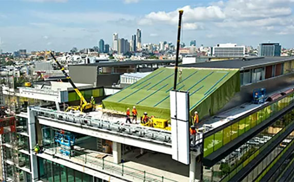 Mini Crane Applications - MAEDA Mini Cranes