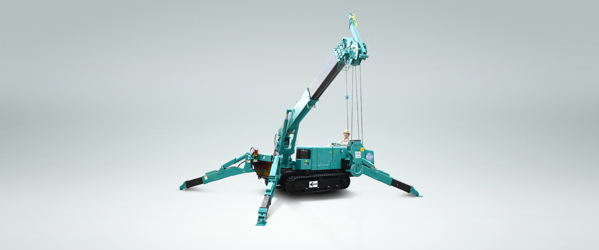 MC305C Mini Crane - MAEDA Mini Cranes